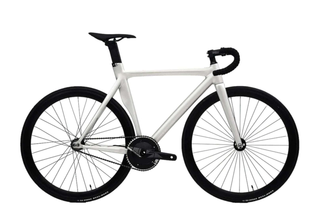 Monarch Complete Bike - Nickel Polish Matte ICE - Tyrant Bikes USA ...